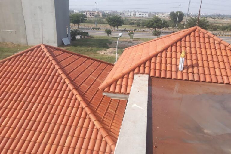 Terracotta Interlock Spanish roof tiles for Home and Villa